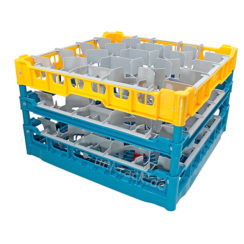 H3-20 FriesRack Gläserkorb Gläserrack 50x50 cm mit Schrägstellung